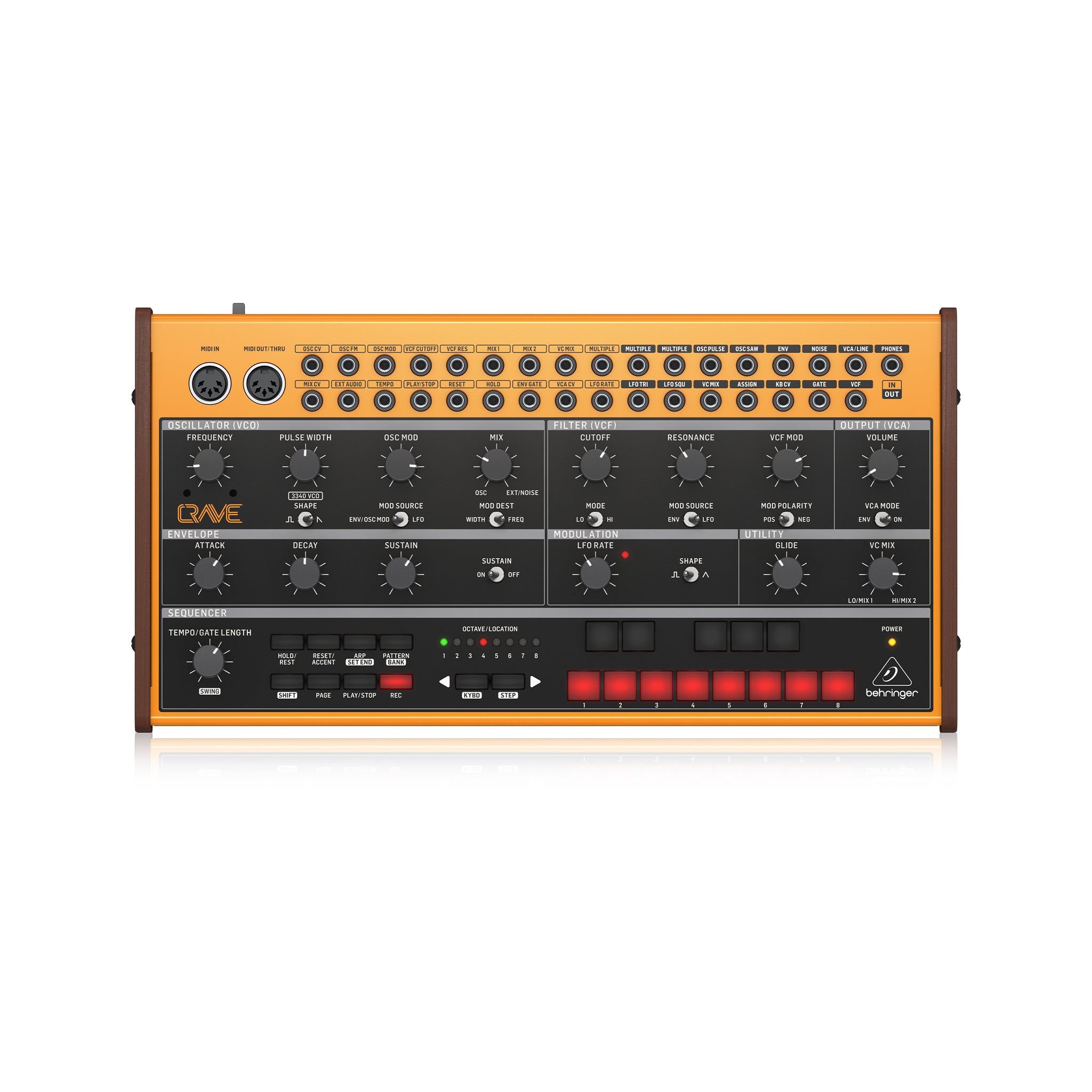 Behringer Crave Analog Semi-Modular Synthesizer, UK Plug – Swee Lee ...