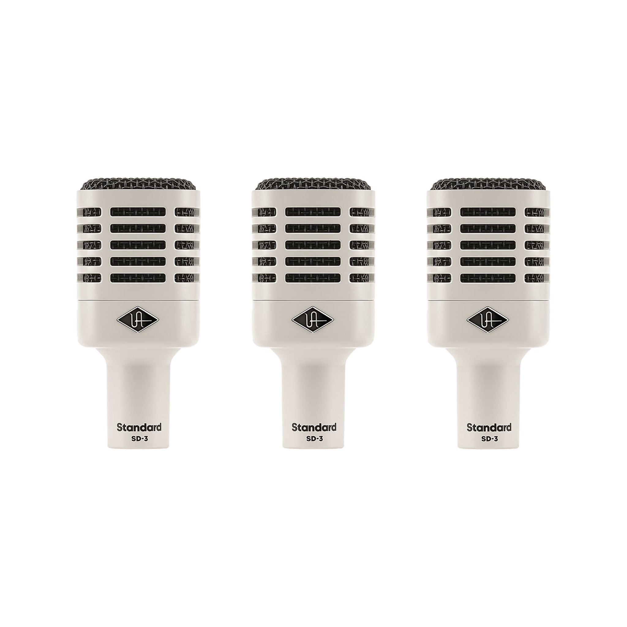 Universal Audio SD-3X3 Dynamic Microphone Bundle with Hemisphere Model ...