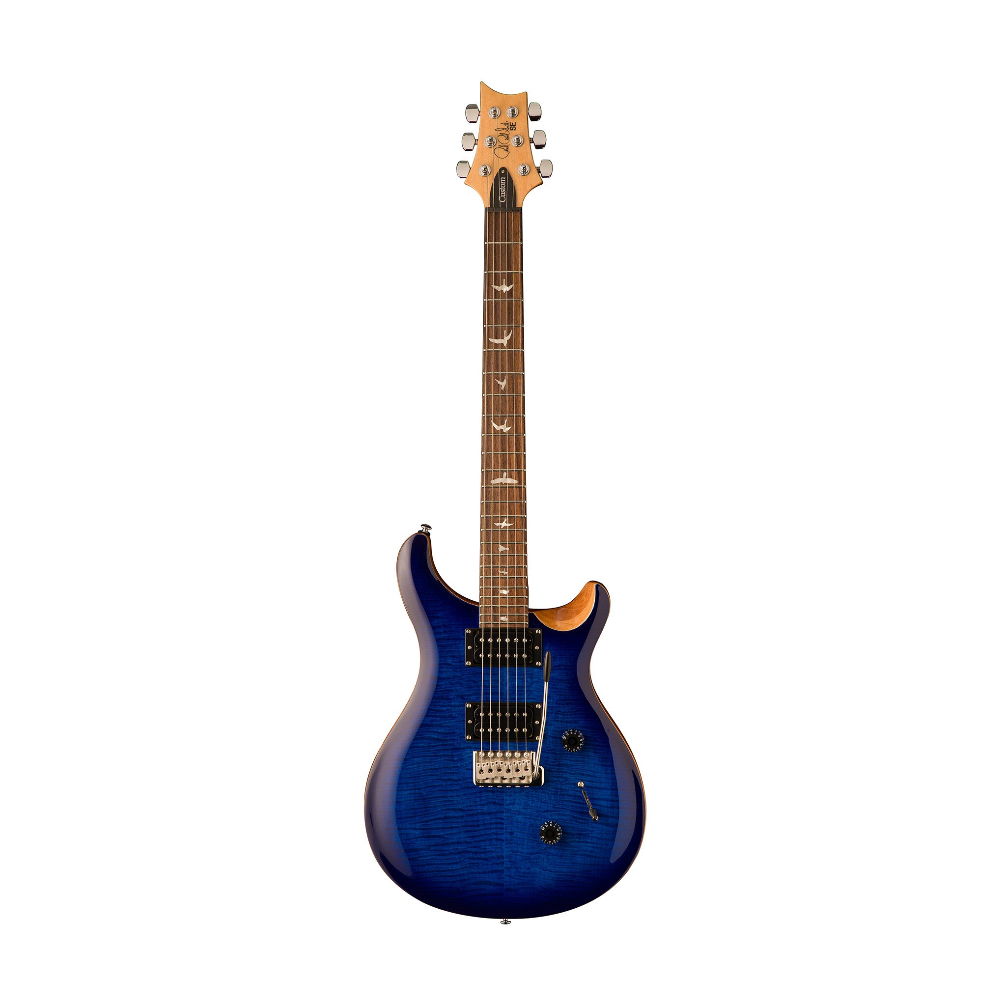 PRS SE Custom 24 Electric Guitar w/Bag, Faded Blue – Swee Lee Malaysia